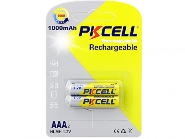 PKCELL NI-MH AAA 1000MAH 1.2V (VTP)