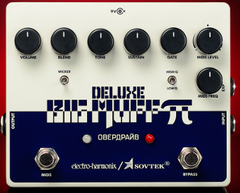 Electro-Harmonix Sovtek Deluxe Big Muff Pi fuzz/distorzija/sustainer pedala