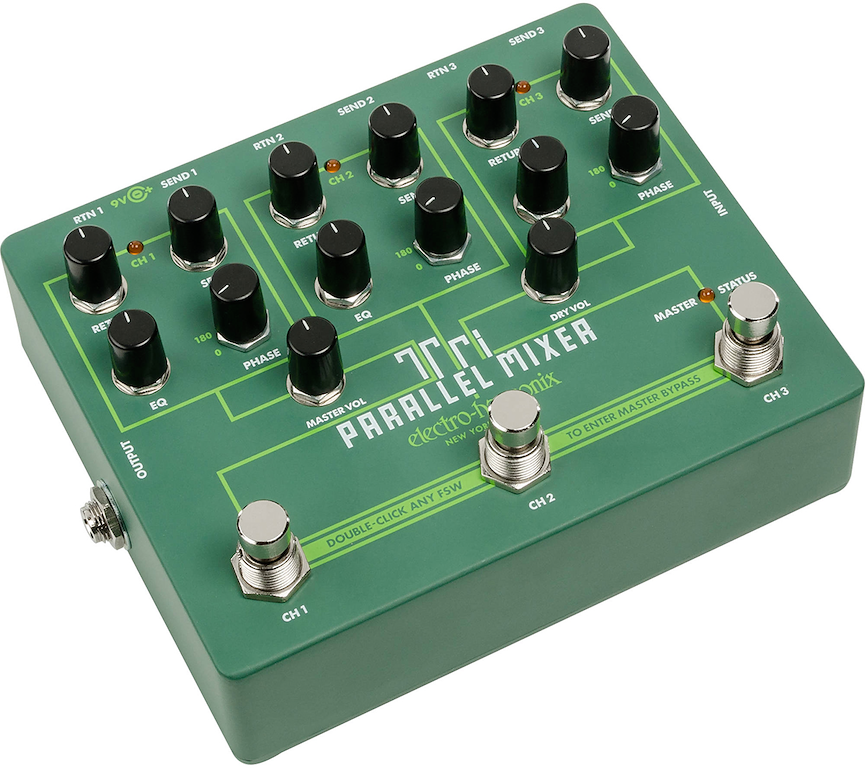 Electro-Harmonix Tri Parallel Mixer mikser/switcher za efekte