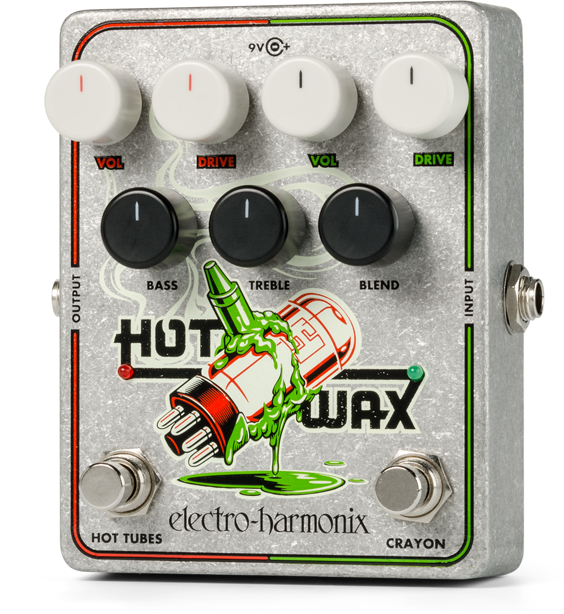 Electro-Harmonix Hot Wax Dual-Overdrive pedala