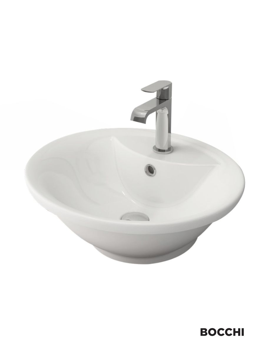 Lavabo nadgradni beli Verona Bocchi 50×44,5cm