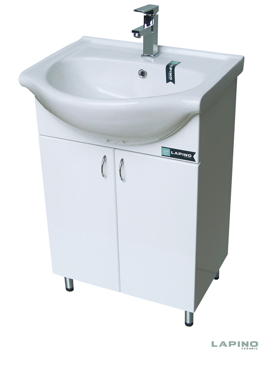 Lavabo sa ormarićem 55x85cm Lapino 5815 Ravni