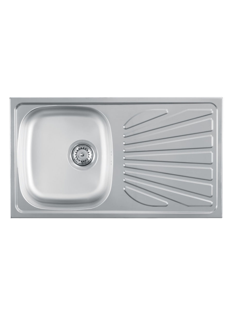 Metalac inox usadna sudopera Luna Flex ø90 77×43,5cm