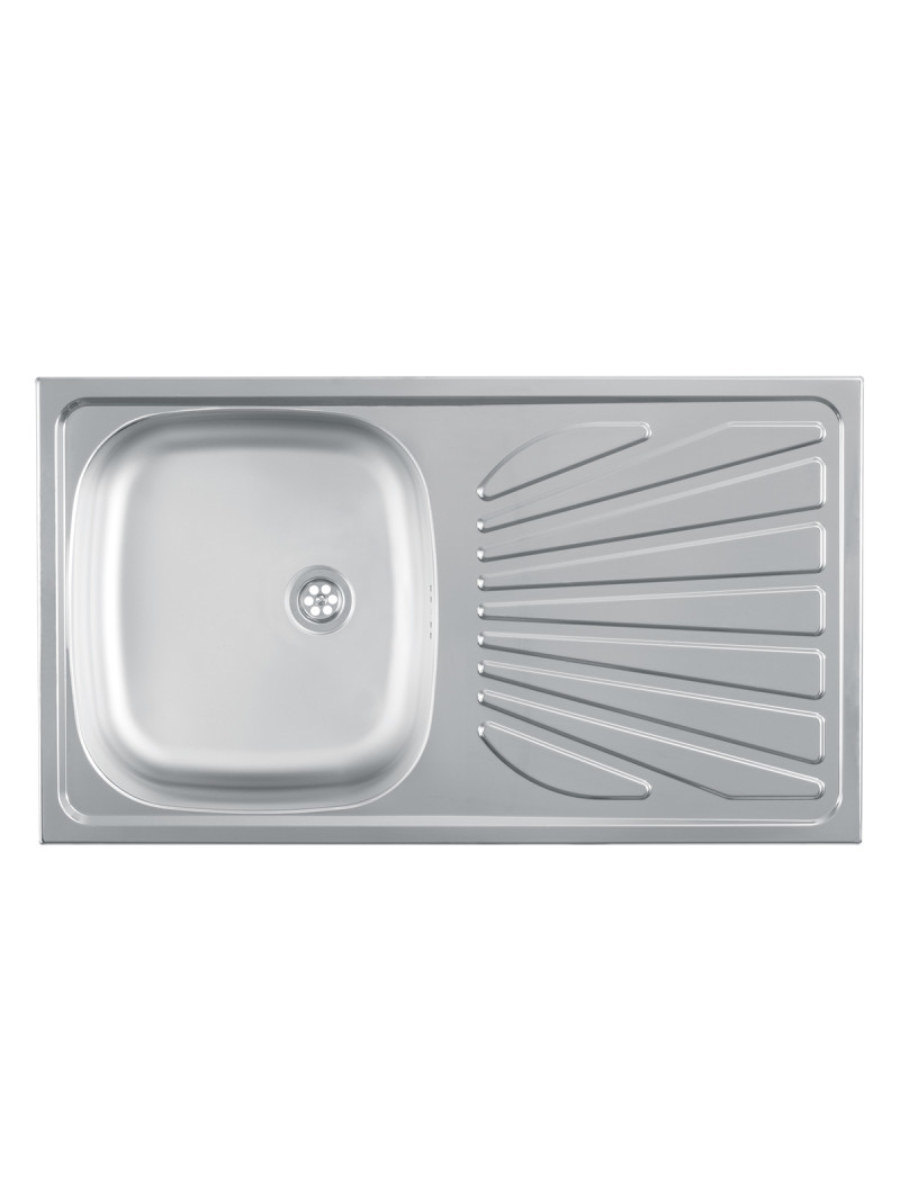 Metalac inox usadna sudopera Luna Flex ø60 77×43,5cm