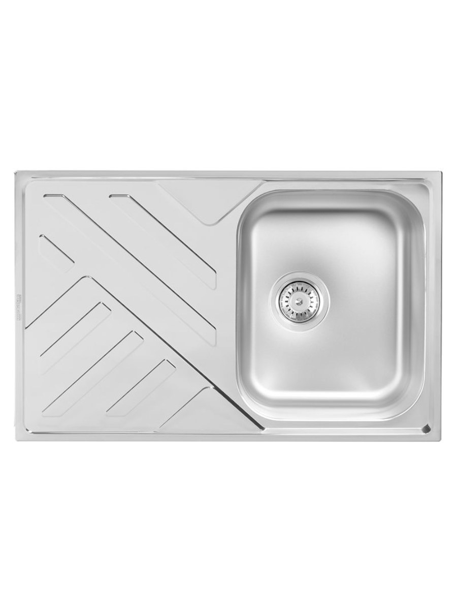 Metalac inox usadna sudopera Aurora ø90 79x50cm