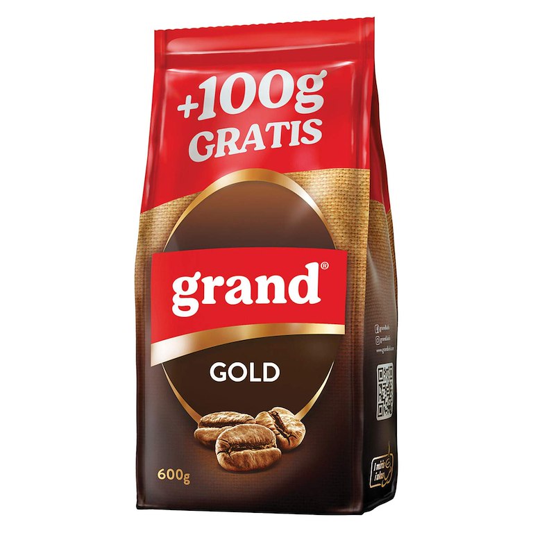 Grand kafa gold 500g+100g gratis grand
