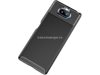 MCTK74-IPHONE 11 Futrola Carbon Fiber Silicone Black