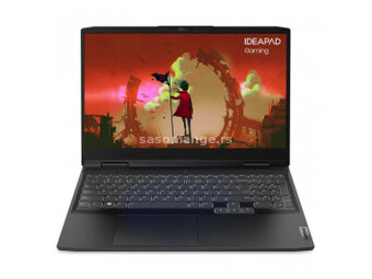 LENOVO Laptop Gaming 3 15ARH7 DOS/15.6"FHD IPS/Ryzen 5-6600H - 82SB00HRYA