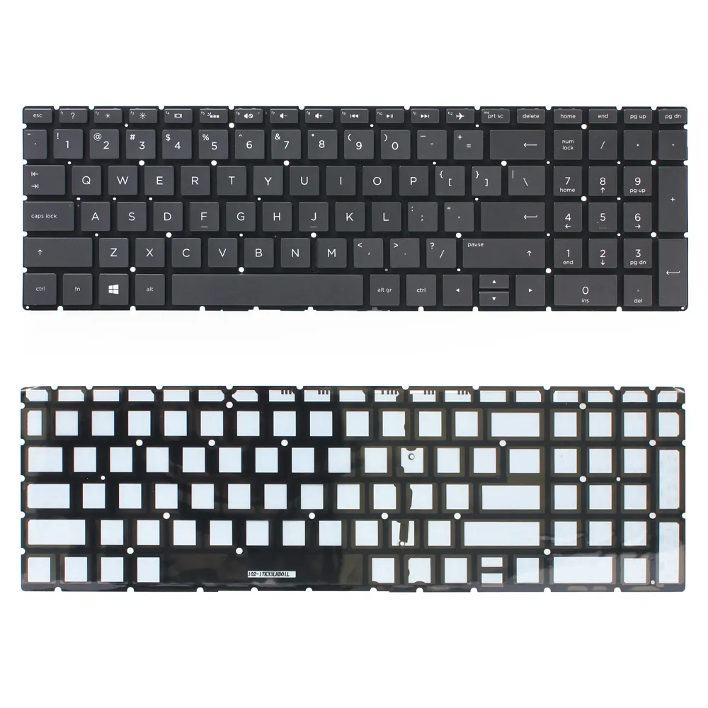 Tastatura za laptop HP 250 G7 siva