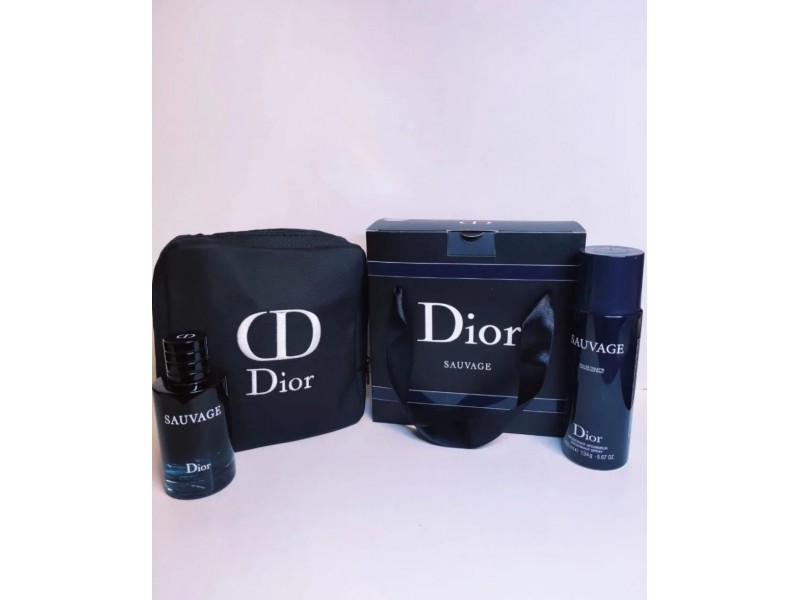 Dior set parfem + deo + torbica