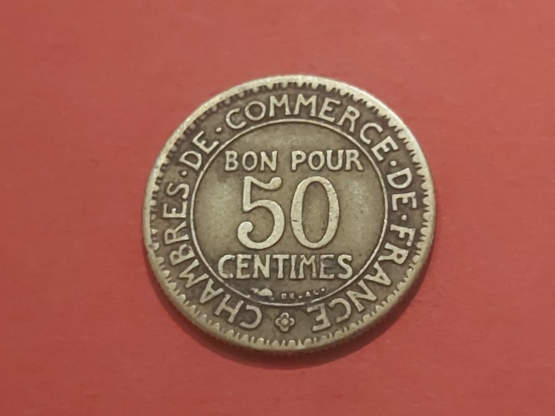 Francuska - 50 centimes 1923 god