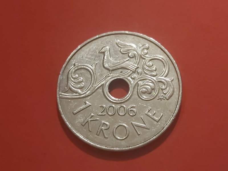 Norveška - 1 kruna 2006 god