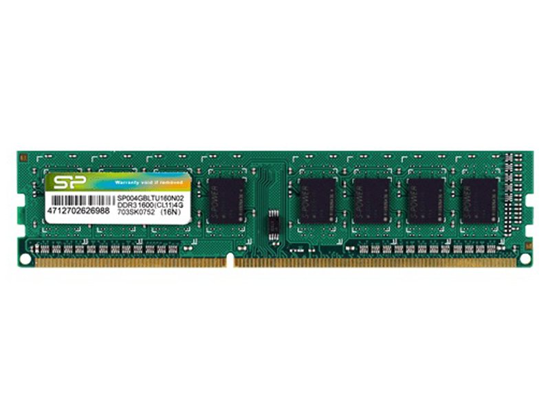 SILICON POWER 4GB DDR3, 1600MHz, CL11