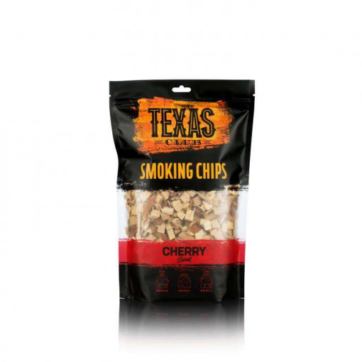 Aromatični čips za dimljenje Cherry 0,7kg - Texas Club