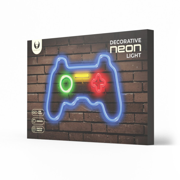 Forever Light Neon PLEXI LED GAMEPAD multicolor FPNE03X