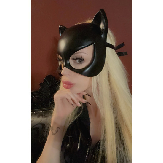 Catwoman  ‍⬛ fetish maska
