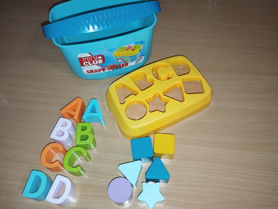 Shape sorter, oblici i slova 6-36meseci