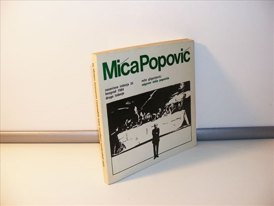 MIĆA POPOVIĆ Odgovor Milo Gligorijević