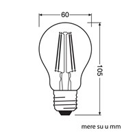 LED FILAMENT SIJALICA E27 7W OSRAM