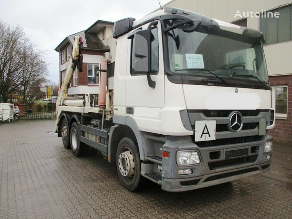 Mercedes-Benz 2541 Actros 6x2 Meiller AK 16 MT AHK Euro 5 kamion autopodizač kontejnera
