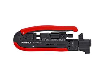 Knipex klešta za krimpovanje za F / BNC / RCA konektore (97 40 20 SB)