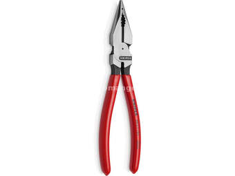 Knipex kombinovana špic klešta 185mm, sa gumiranim ručkama (08 21 185)