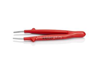 Knipex precizna pinceta - tupa, 1000V VDE izolovana (92 67 63)