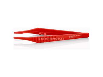 Knipex jednokratna plastična pinceta - crvena 130mm (92 69 84)