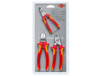 Knipex 3-delni električarski set za sečenje (00 31 30 BK V02)