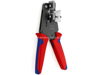 Knipex precizni skidač izolacije sa profilnim noževima - za solarne kablove 4,0 - 10,0 mm (12 12...