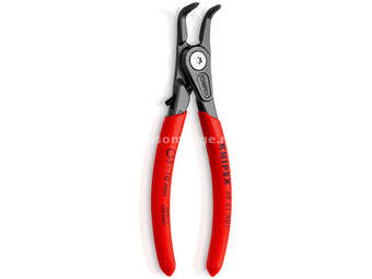 Precizna kriva Knipex zeger klešta za spoljašnje sigurnosne prstenove sa graničnikom 130mm - pod ...