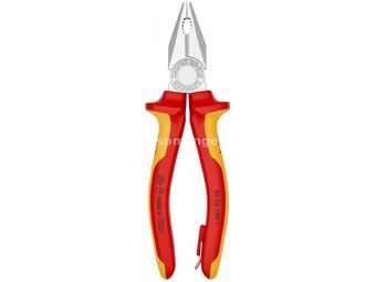 Knipex izolovana kombinovana klešta sa dodatkom za kačenje 1000V VDE 180mm (03 06 180 T BK)