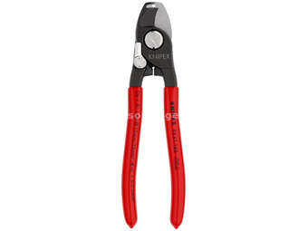 Knipex makaze za kablove sa oprugom za otvaranje i skidanje izolacije 165mm (95 41 165)