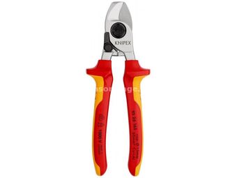 Knipex izolovane 1000V VDE makaze za kablove sa oprugom za otvaranje 165mm (95 26 165)