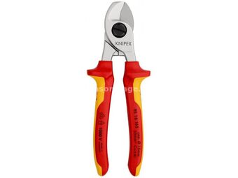 Knipex VDE izolovane makaze za kablove 165mm - hromirane (95 16 165)