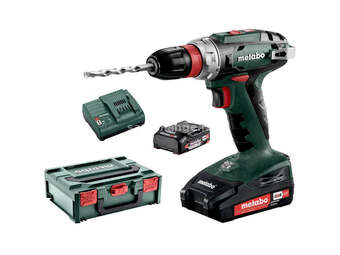 Akumulatorska bušilica - odvrtač Metabo BS 18 Quick 18V 2x2.0Ah (602217500)