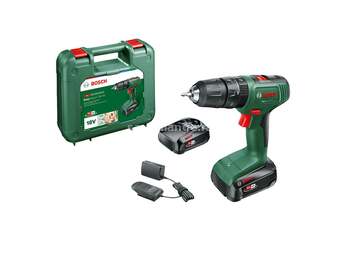 Bosch akumulatorska vibraciona bušilica - odvrtač EasyImpact 18V-40; 2x2,0 Ah (06039D8108)