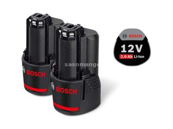 Akumulator - baterija 12V set Bosch 2 x GBA 12V 3,0Ah (1600A00X7D)