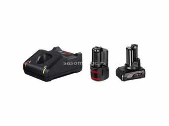 Bosch starter set baterije 1 x GBA 12V 4,0 Ah + 1 x GBA 12V 2,0 Ah + punjač GAL 12V-40 (1600A01NC9)