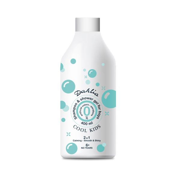 Dahlia Cool Kids šampon i gel za kupanje za dečake 2u1, 400ml