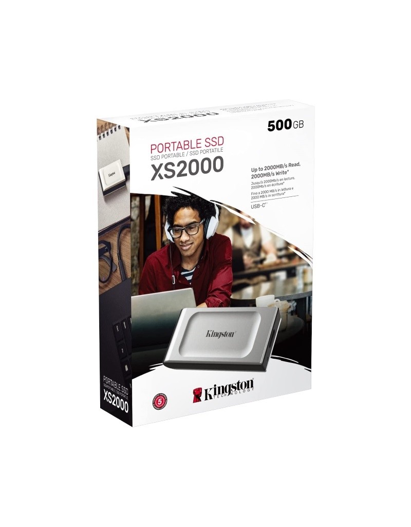KINGSTON Portable XS2000 500GB eksterni SSD SXS2000/500G