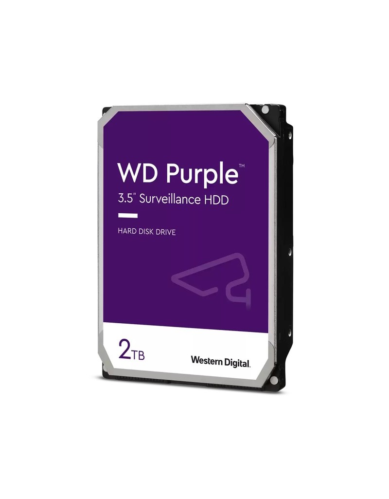 WD 2TB 3.5" SATA III 64MB WD23PURZ Purple hard disk