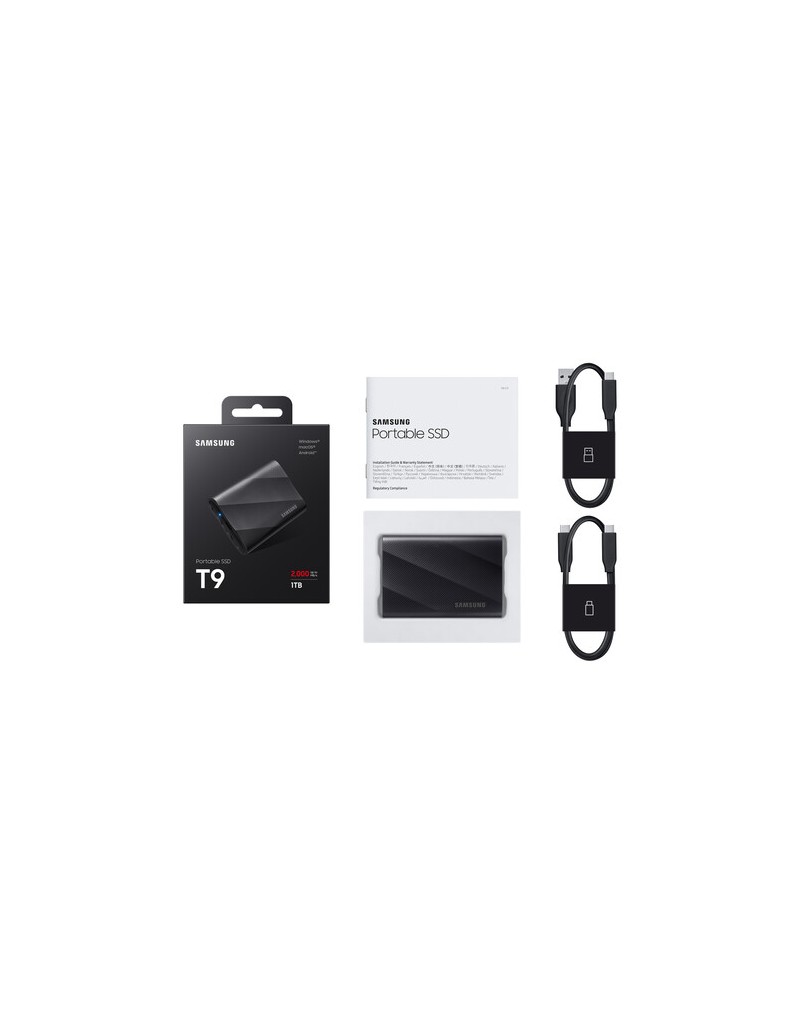 SAMSUNG Portable T9 1TB crni eksterni SSD MU-PG1T0B