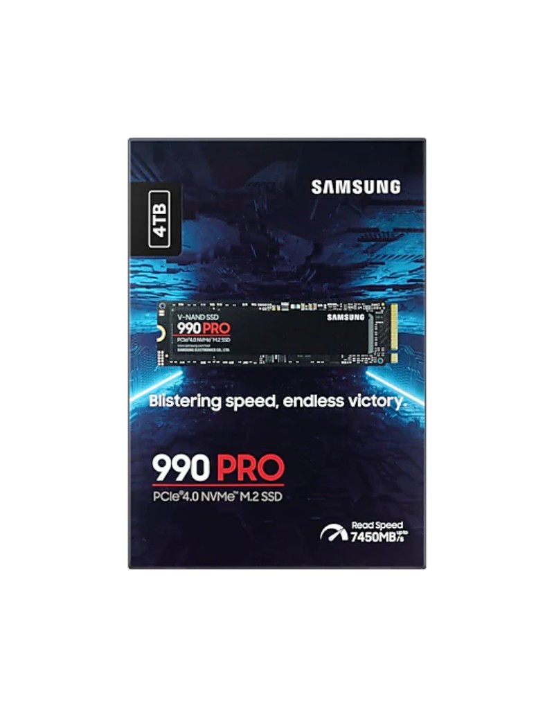 SAMSUNG 4TB M.2 NVMe MZ-V9P4T0BW 990 Pro Series SSD