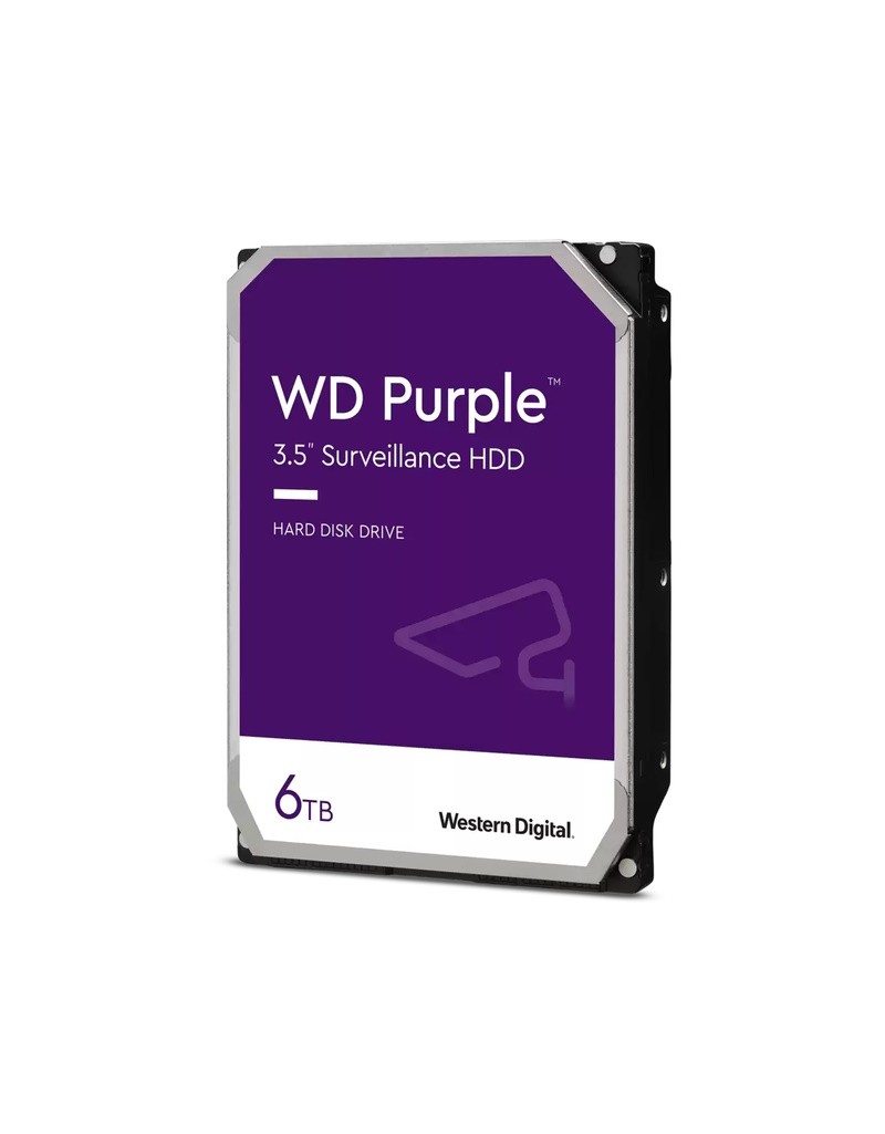 WD 6TB 3.5" SATA III 64MB IntelliPower WD64PURZ Purple hard disk hard disk