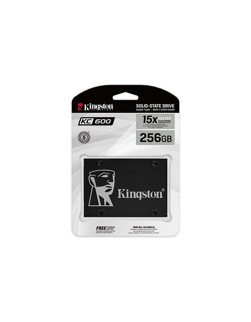 KINGSTON 256GB 2.5" SATA III SKC600/256G KC600 series SSD