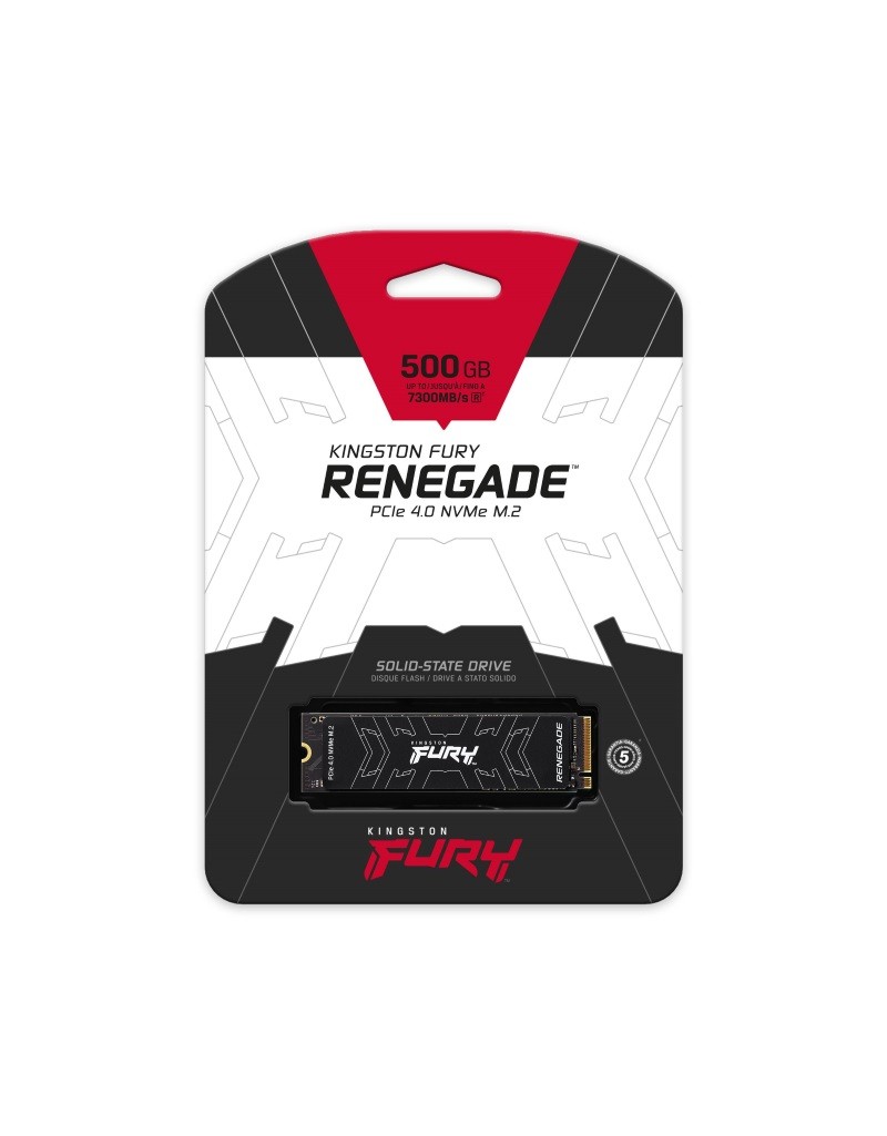 KINGSTON 500GB M.2 NVMe SFYRS/500G SSD FURY Renegade