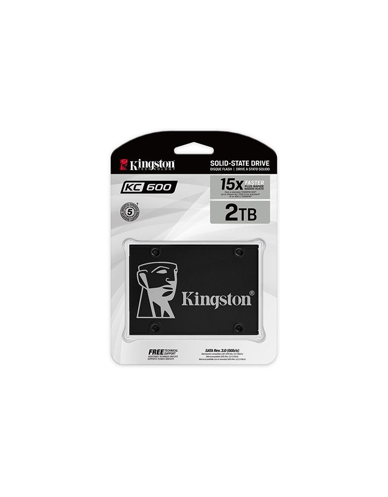 KINGSTON 2048GB 2.5" SATA III SKC600/2048G KC600 series SSD
