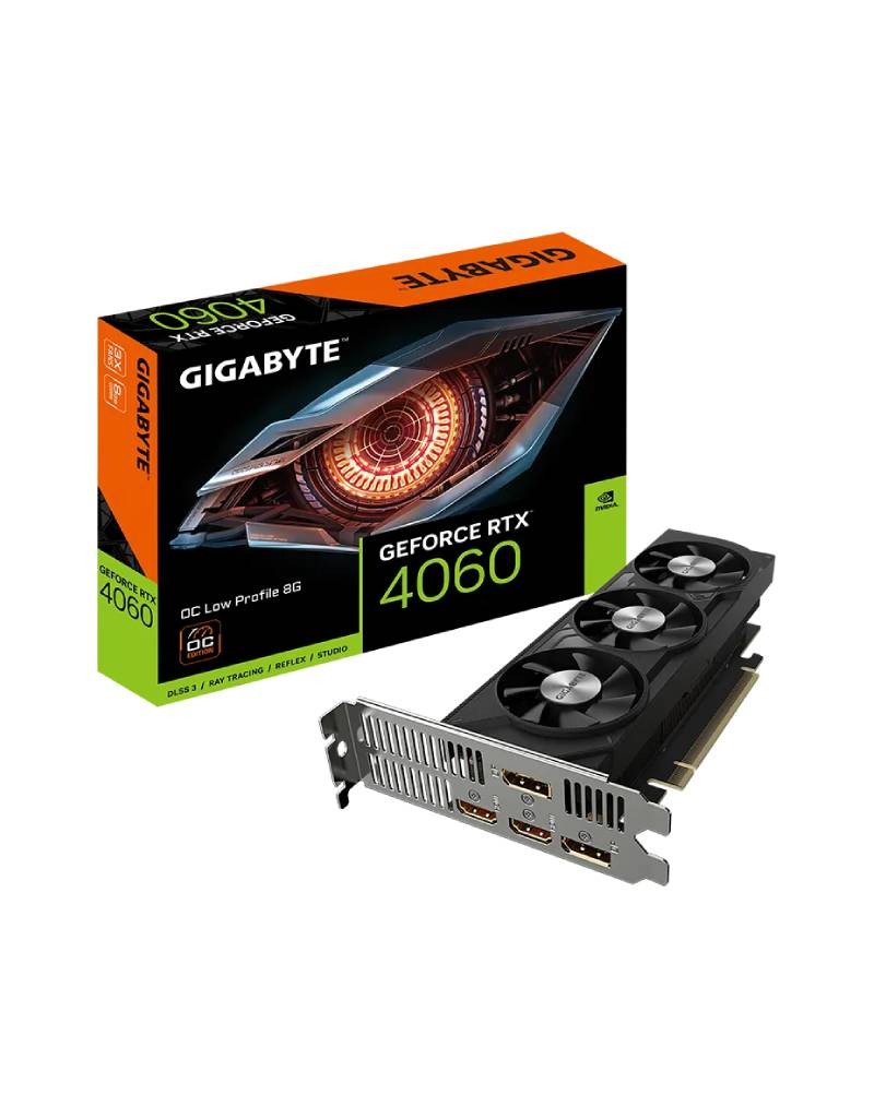 GIGABYTE nVidia GeForce RTX 4060 OC Low Profile 8GB GV-N4060OC-8GL