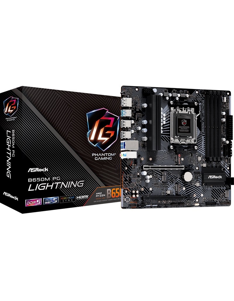 ASROCK B650M PG LIGHTNING